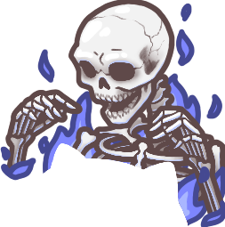 Spooky Skeleton - Legendary Item | Bongo Cat